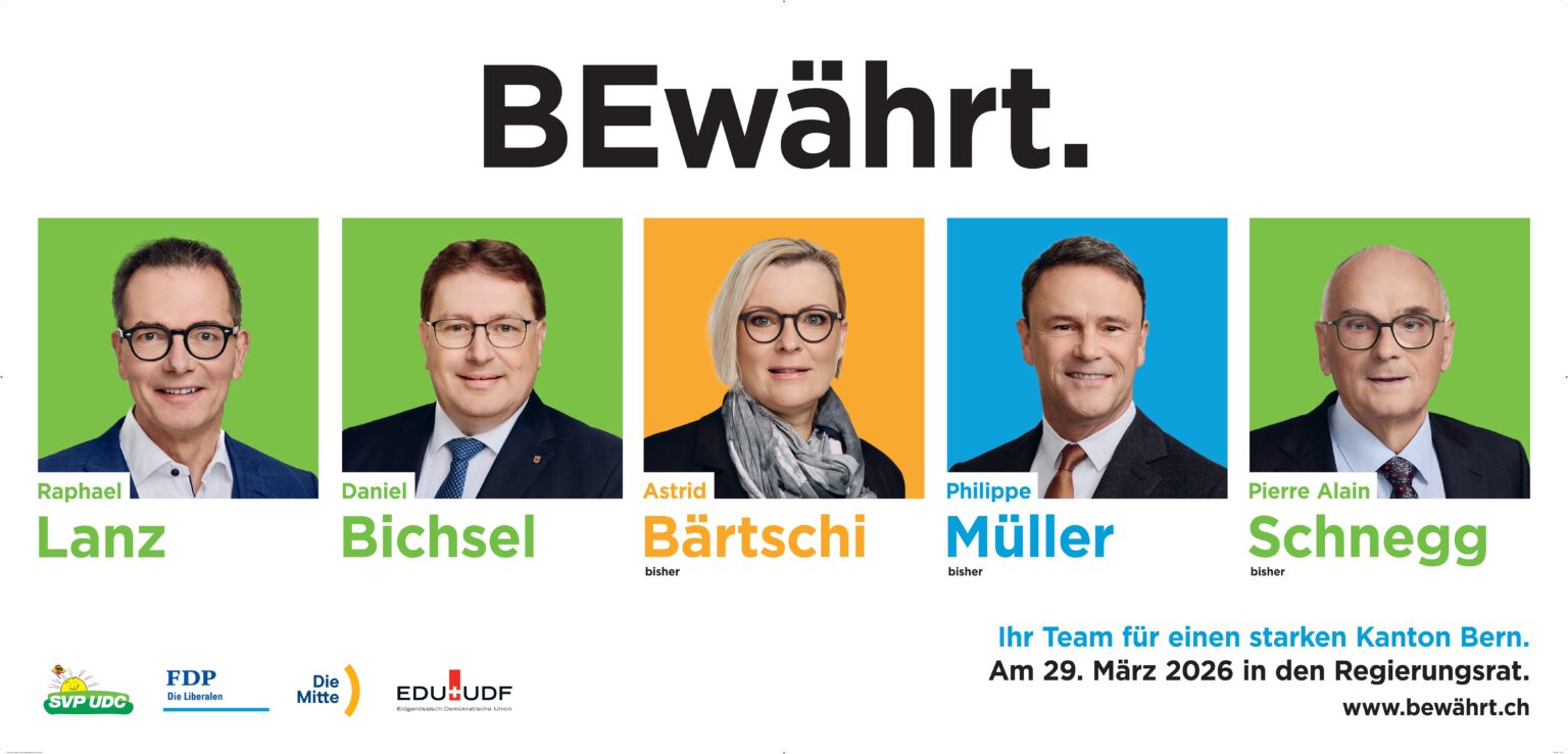 SVP Sektion Burgdorf - Kantonale Wahlen 2026